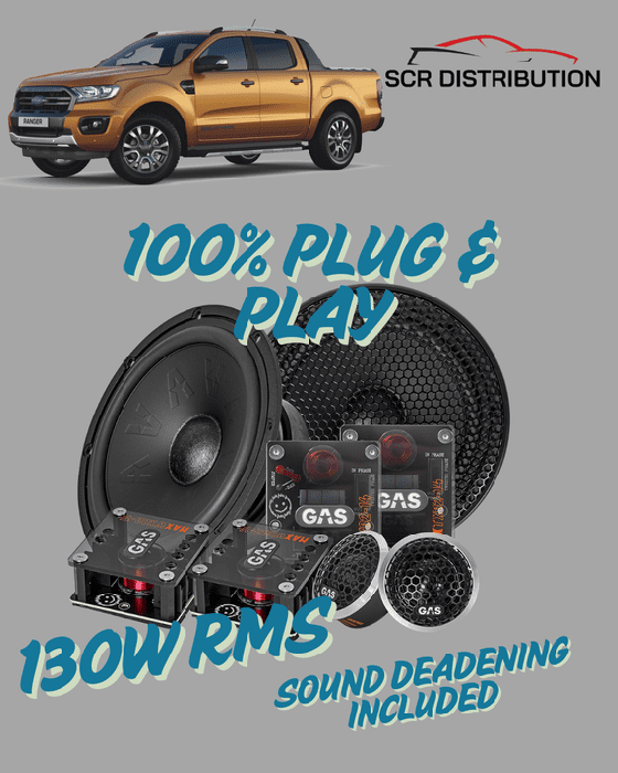 FORD RANGER FRONT SPEAKER UPGRADE KIT GAS AUDIO :: SCR DISTRIBUTION