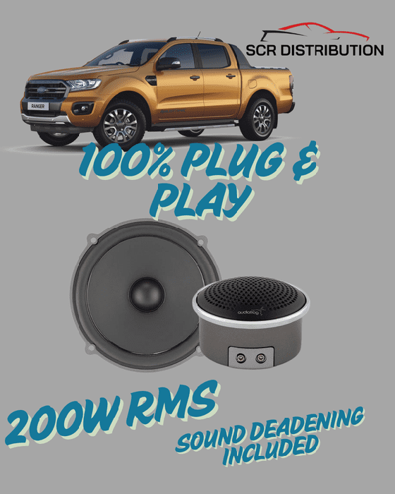 FORD RANGER FRONT SPEAKER UPGRADE KIT AUDIOFROG :: SCR DISTRIBUTION